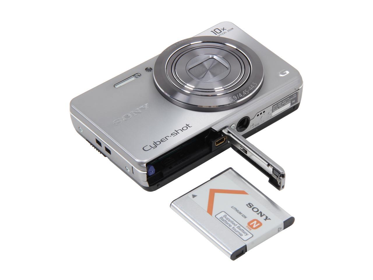 SONY Cyber-shot DSC-W690 Silver > 16.0 MP Digital Camera - Newegg.com