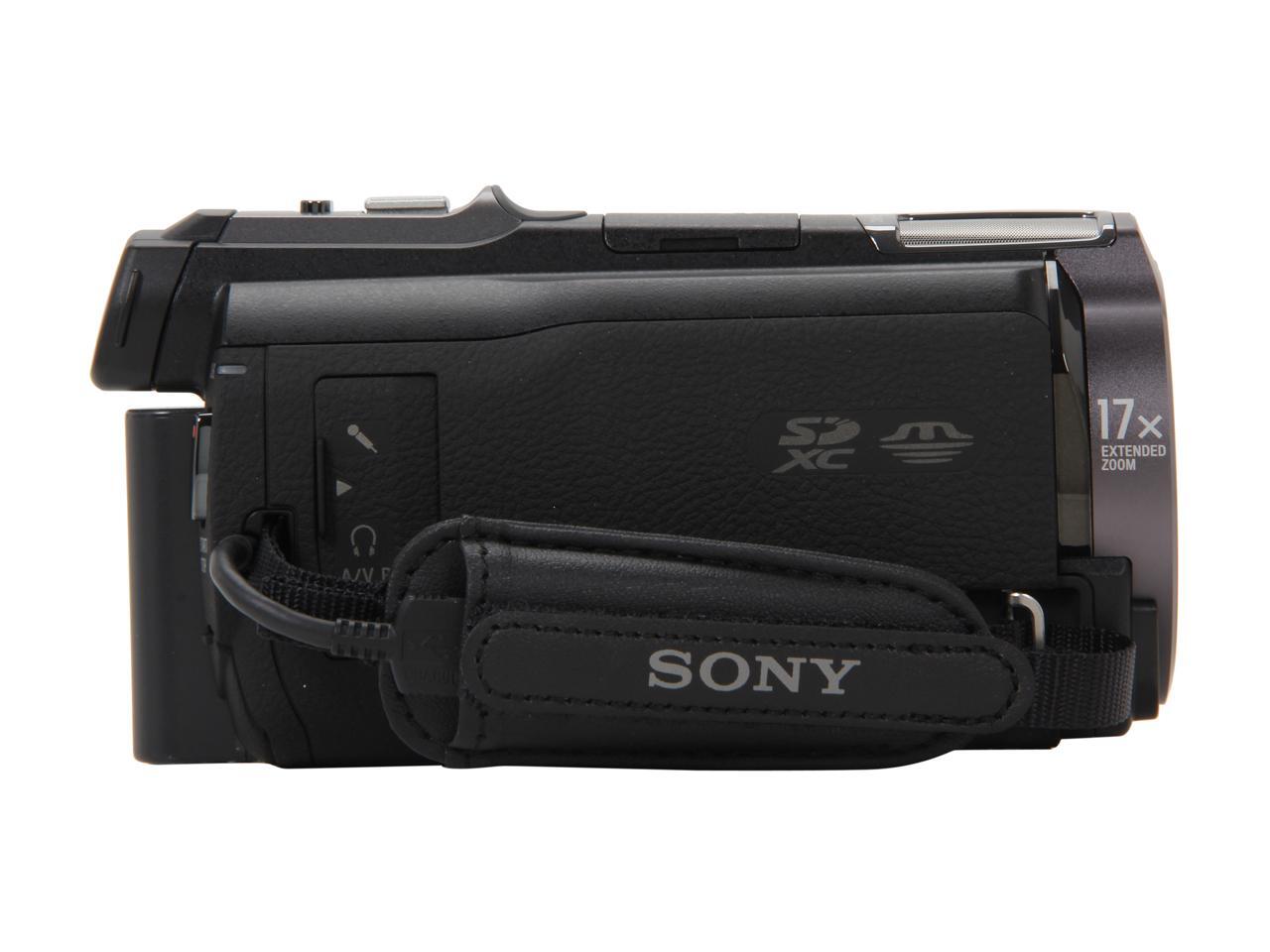 SONY HDR-CX760V Black Full HD Flash Memory Camcorder - Newegg.com