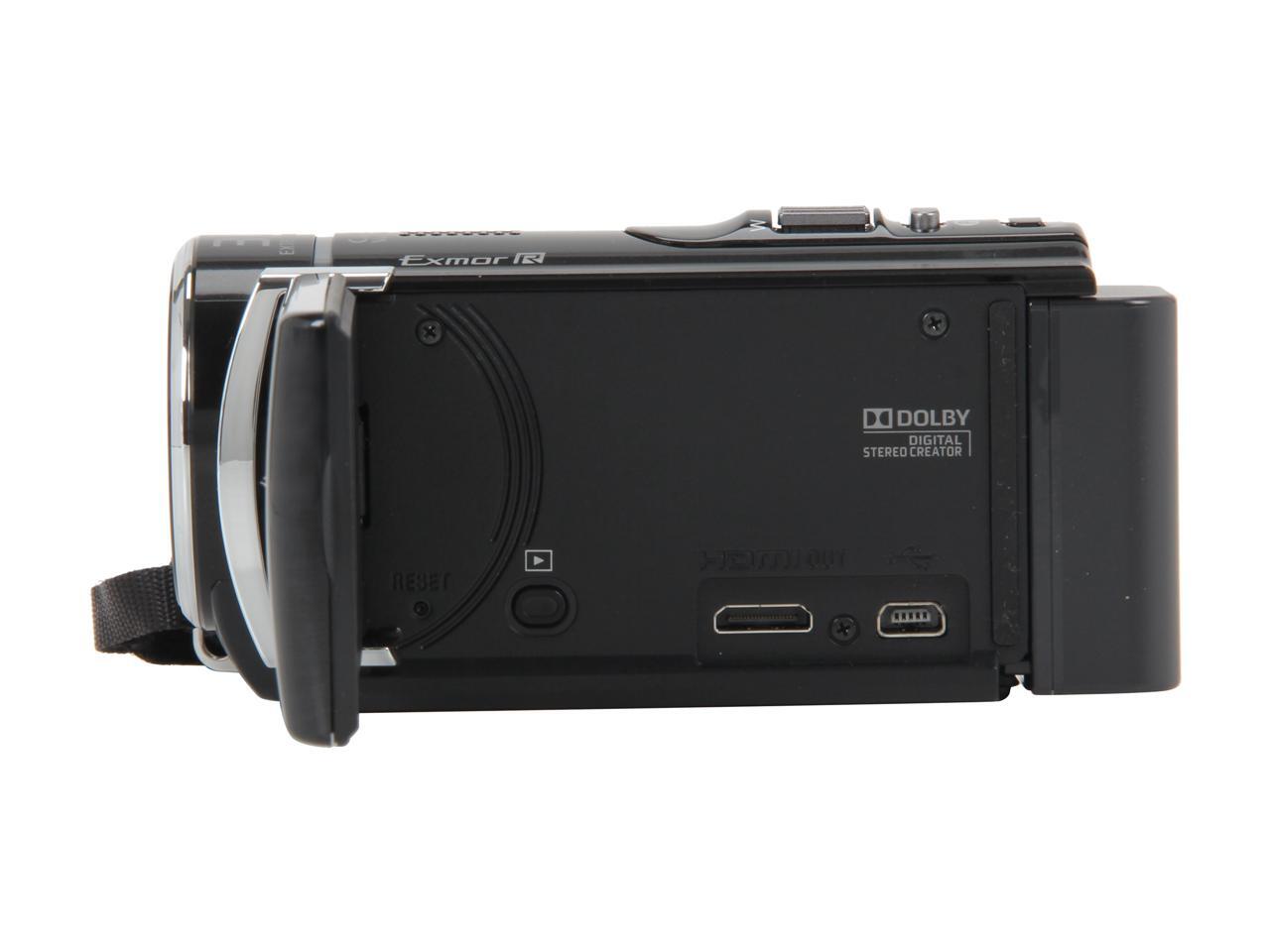 SONY HDR-CX210/B Black Full HD Flash Memory Camcorder - Newegg.com