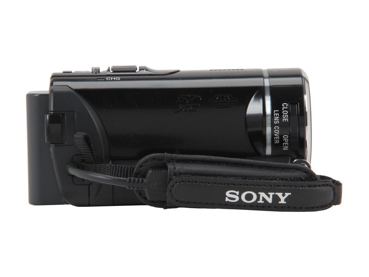SONY HDR-CX210/B Black Full HD Flash Memory Camcorder - Newegg.com