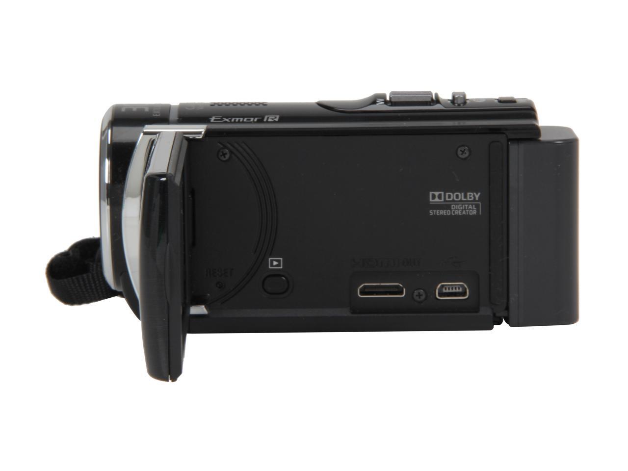 SONY HDR-CX200/B Black Full HD Camcorder - Newegg.com