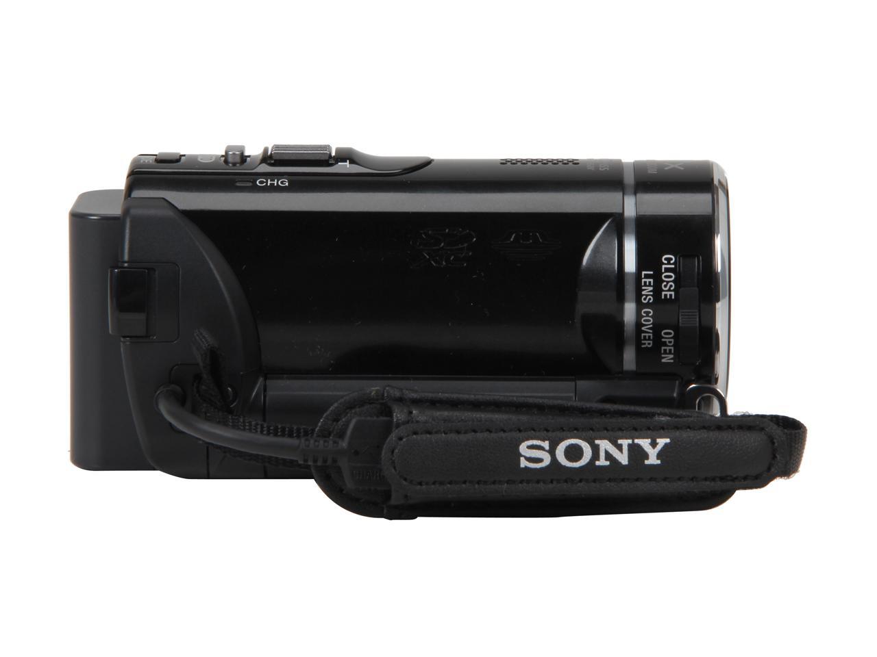 SONY HDR-CX200/B Black Full HD Camcorder - Newegg.com