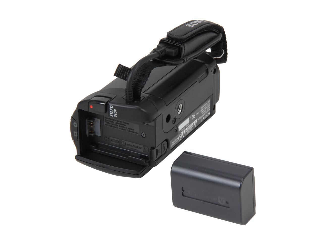 SONY HDR-CX200/B Black Full HD Camcorder - Newegg.com