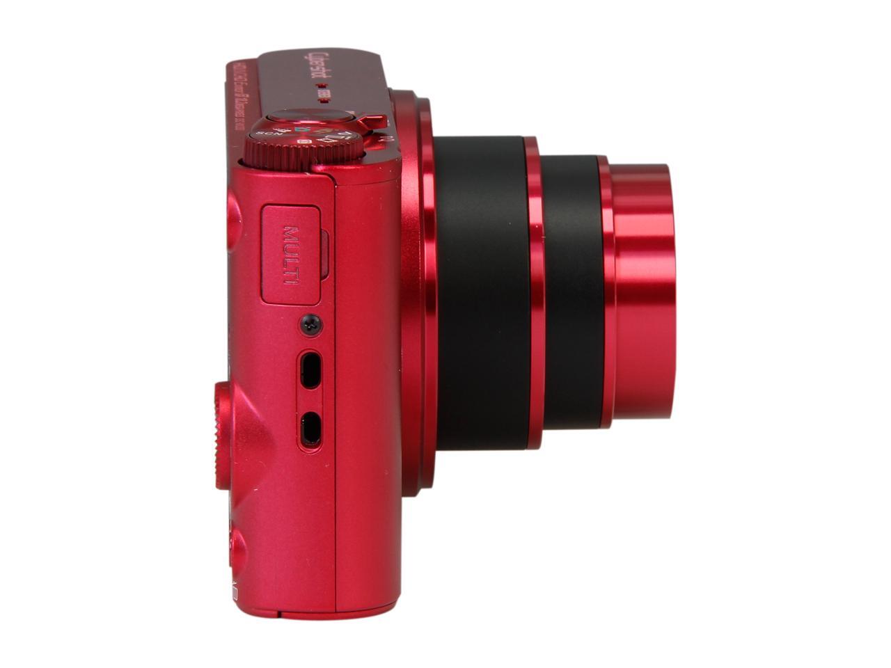 SONY Cyber-shot DSC-WX300/R Red 18.2 MP Digital Camera HDTV Output ...