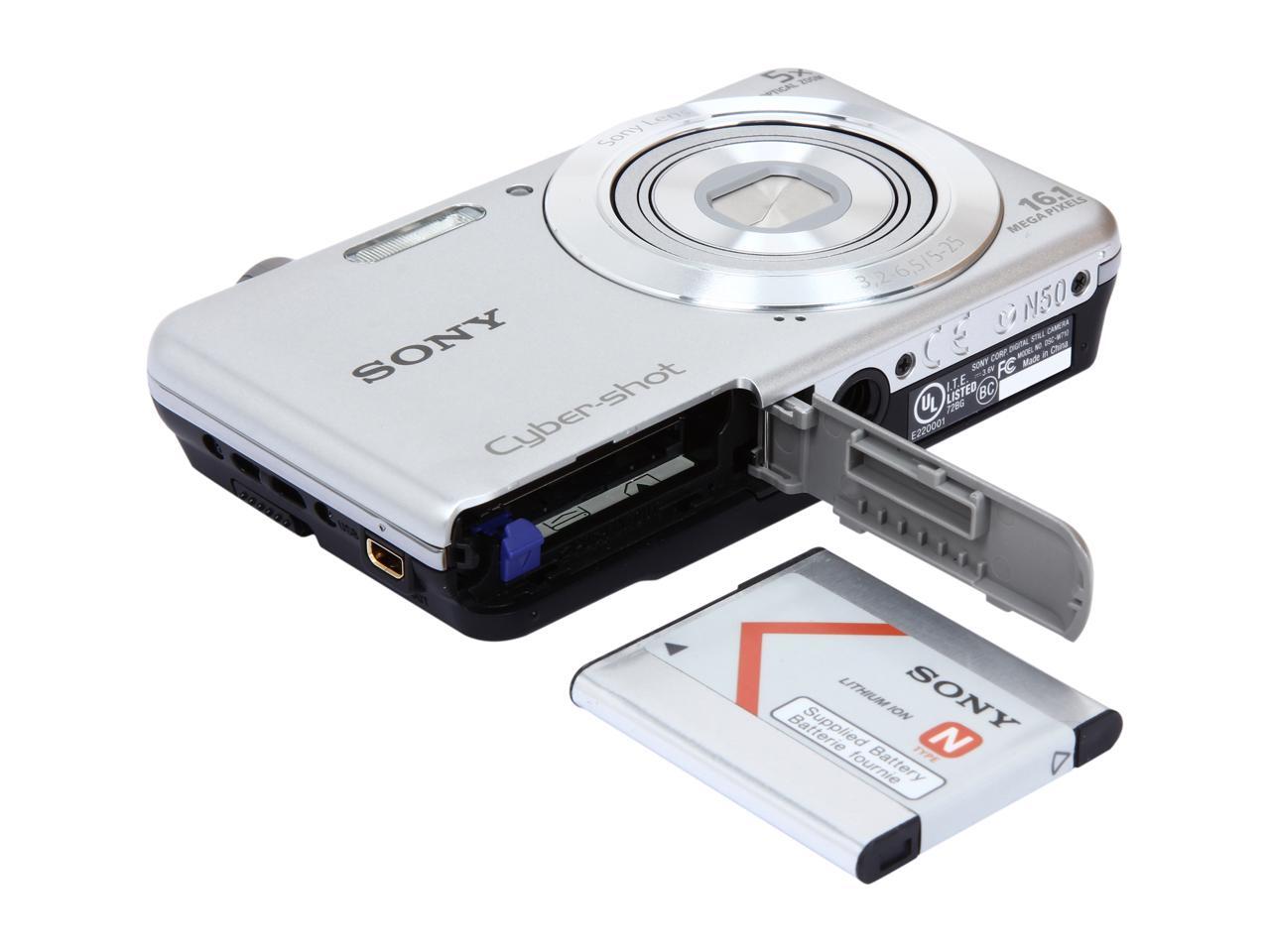 Refurbished: SONY Cyber-shot DSC-W710/SC Silver 16.1MP Digital Camera - Newegg.com
