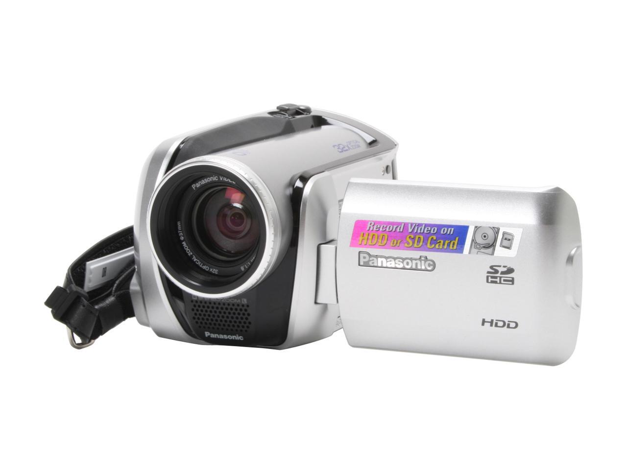 Panasonic SDR-H18 1/6" CCD 2.7" 123K 32X Variable Speed Optical Zoom ...