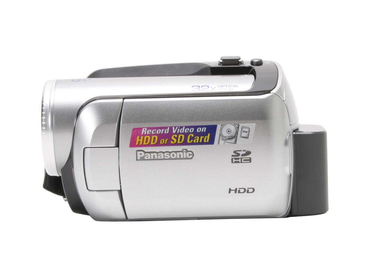 Panasonic SDR-H18 1/6" CCD 2.7" 123K 32X Variable Speed Optical Zoom ...