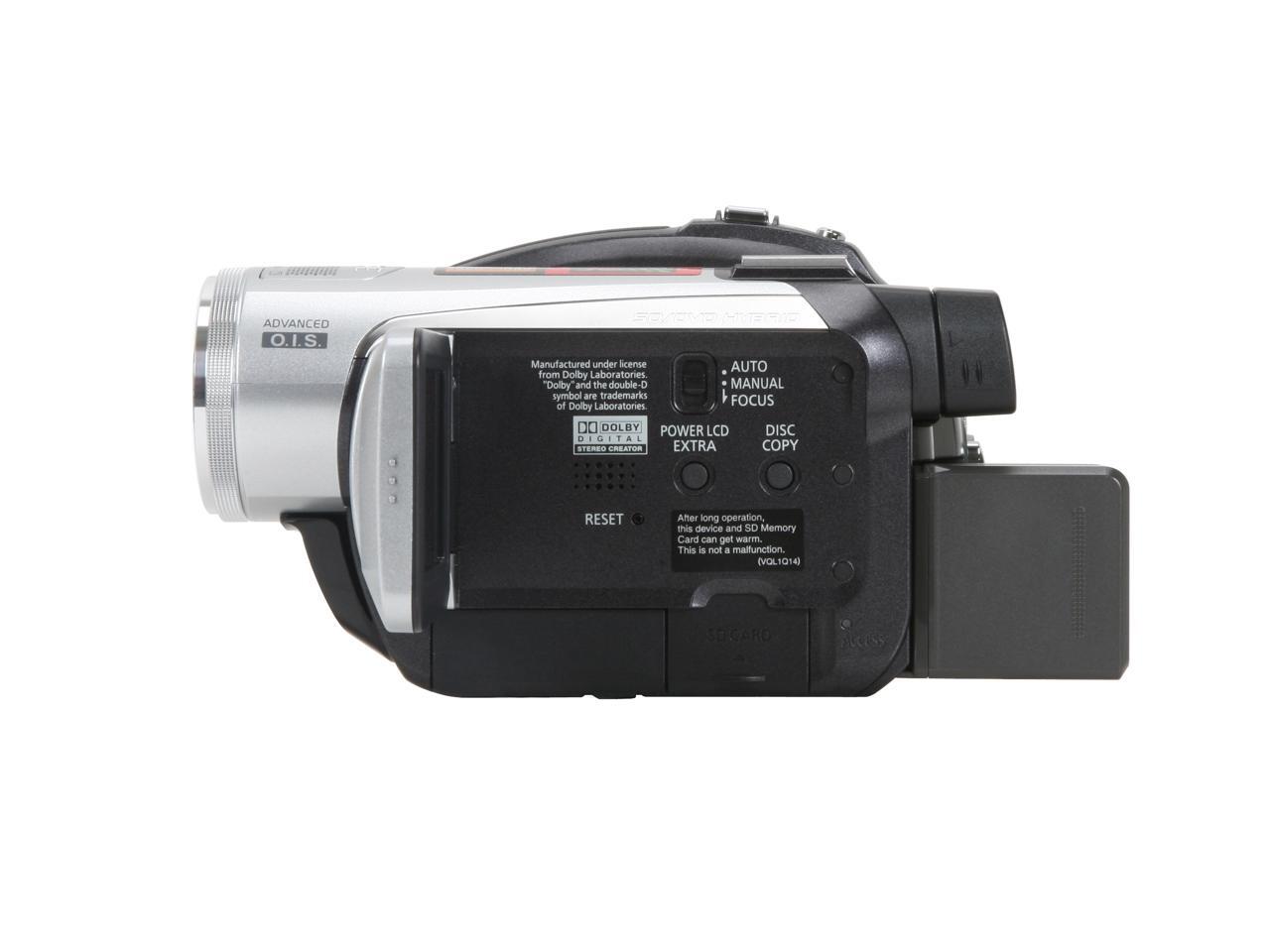 Panasonic HDC-SX5 Silver 3CCD 2.7"LCD 10X Optical Zoom High Definition Camcorder - Newegg.com
