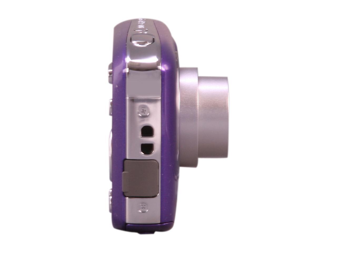 Panasonic LUMIX DMC-S2 Violet 14.1 MP 28mm Wide Angle Digital Camera ...