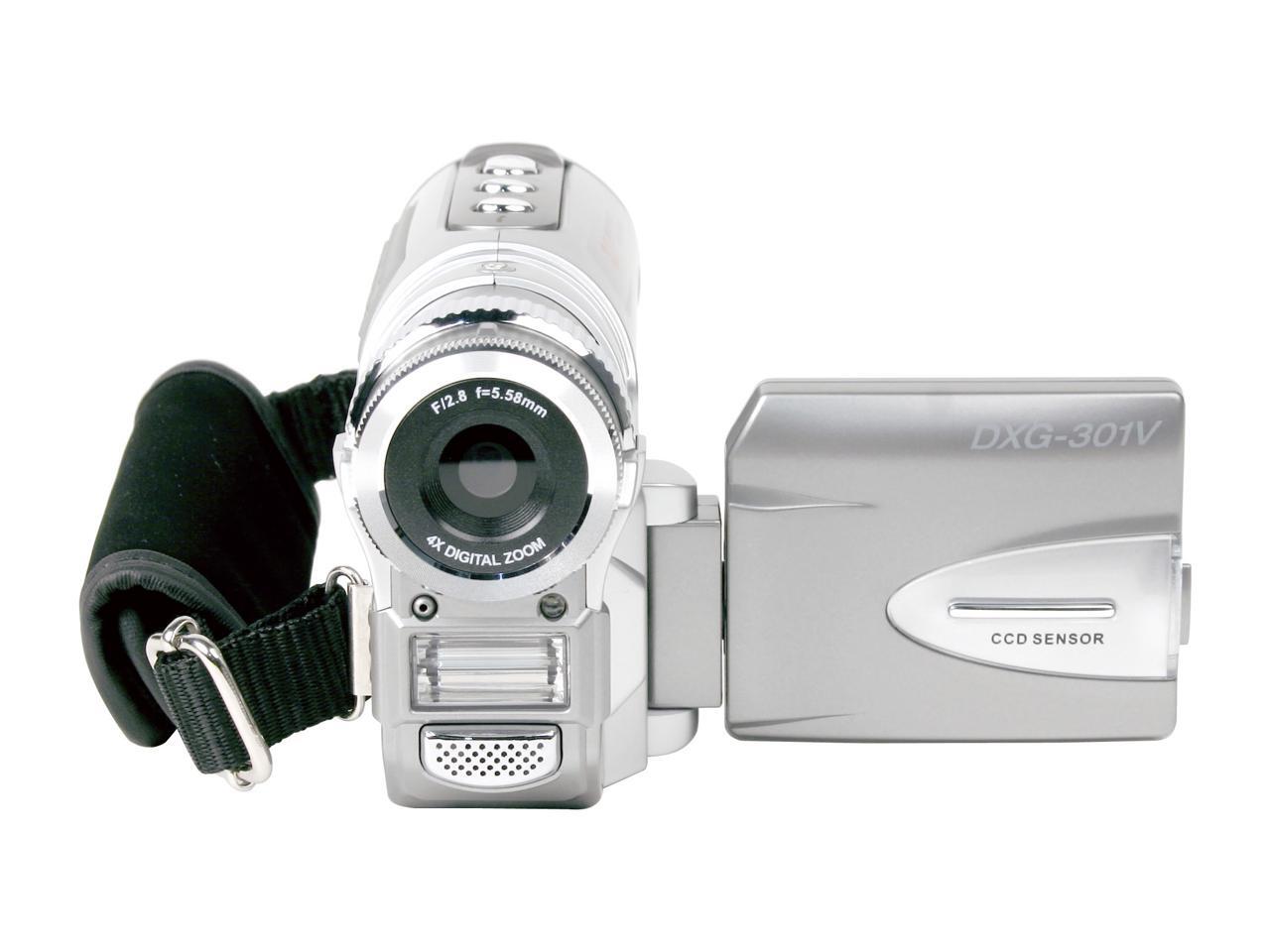 DXG DXG-301V MPEG-4 VGA Video Mini DV Camcorder - Newegg.com