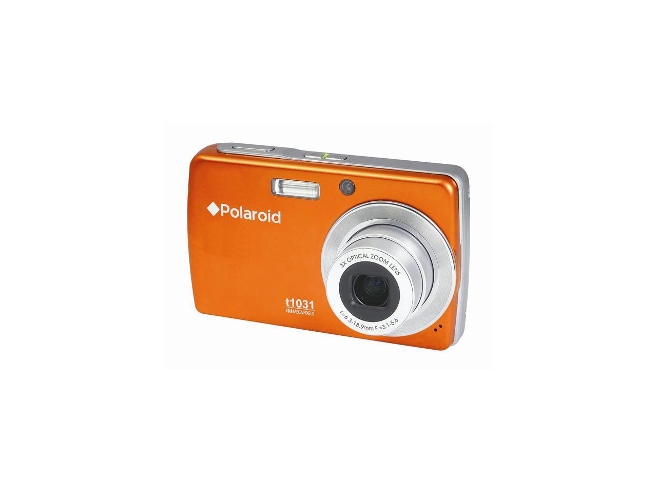 Polaroid t1031 Orange 10.0 MP Digital Camera - Newegg.com