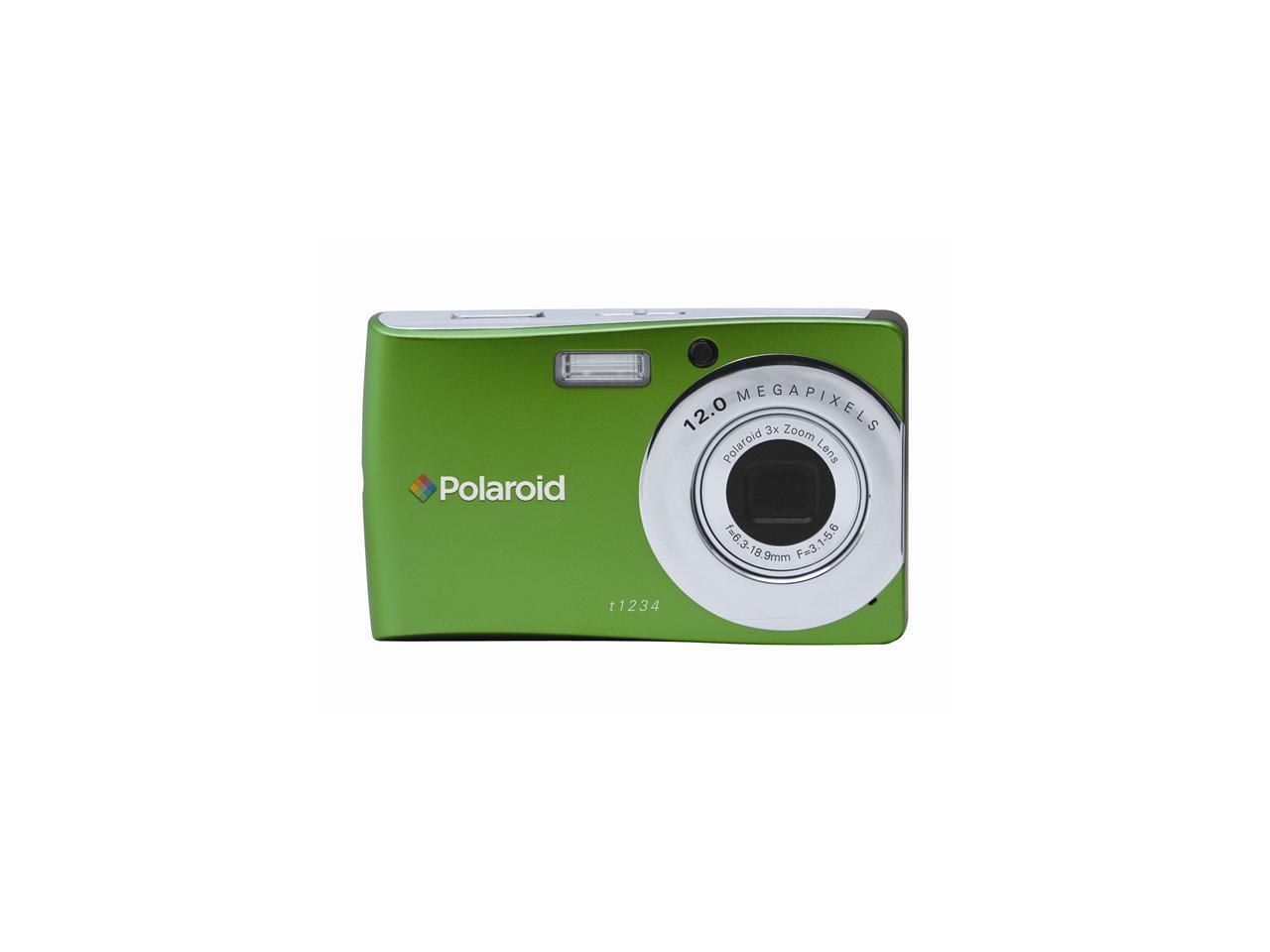 Polaroid t1234 Green 12.0 MP Digital Camera - Newegg.com