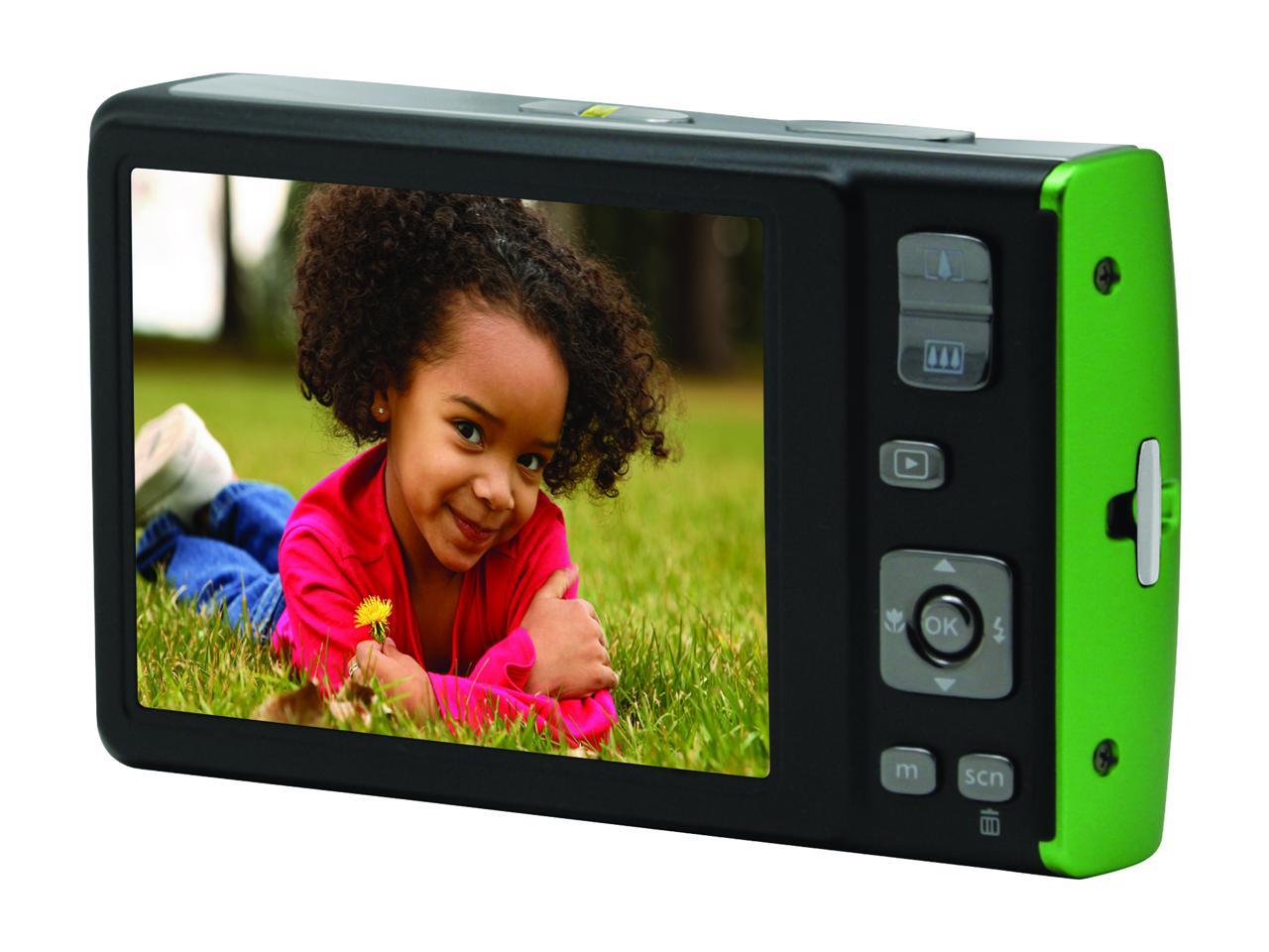 Polaroid t1234 Green 12.0 MP Digital Camera - Newegg.com