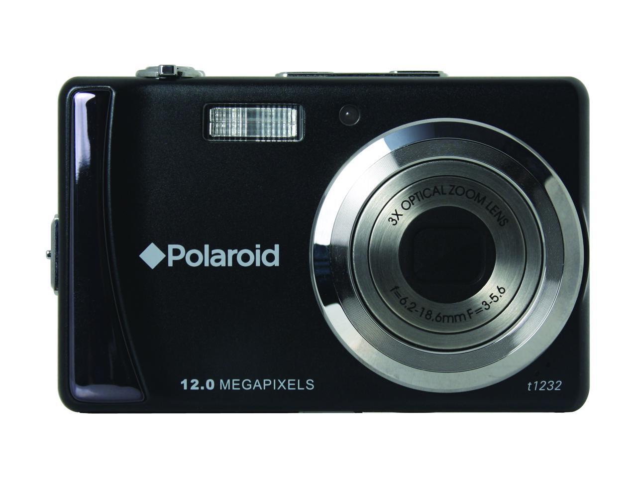 Polaroid t1232 Black 12.0 MP Digital Camera - Newegg.com