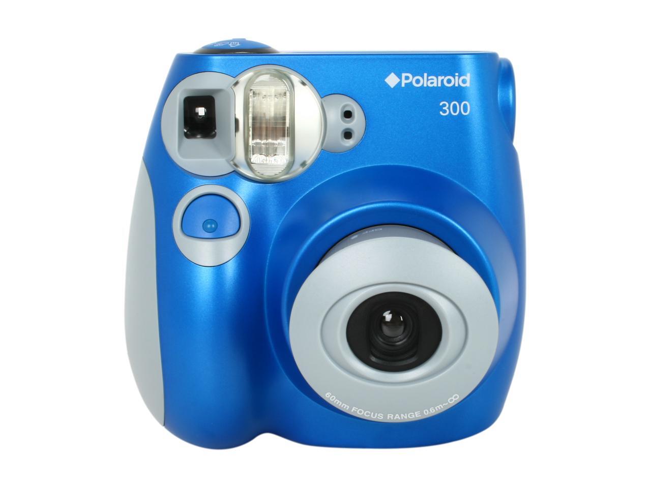 Polaroid PIC-300 Blue Instant Camera - Newegg.com