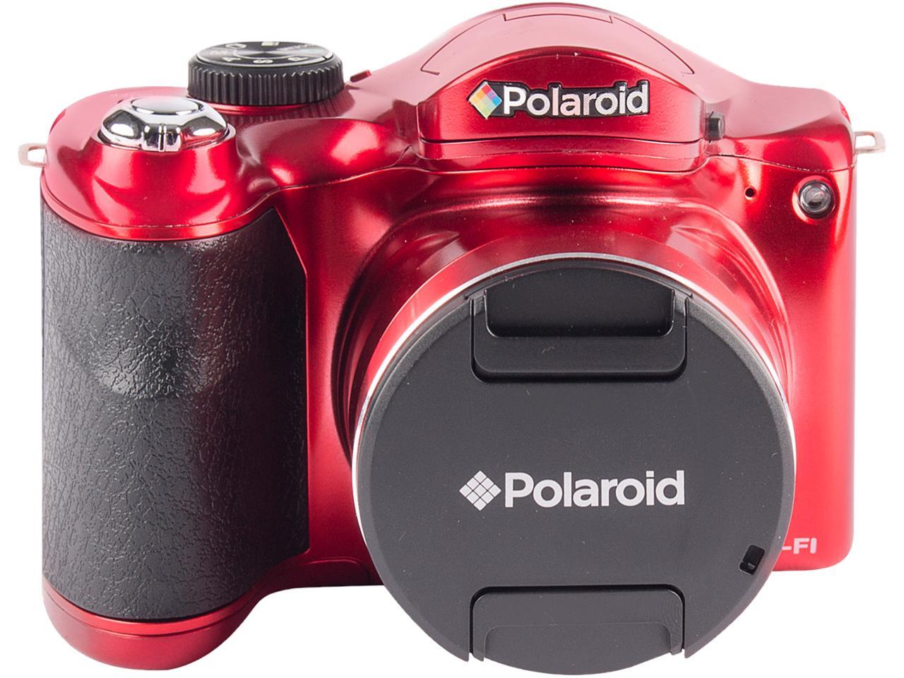 Polaroid Red 18.0 MP Digital Camera - Newegg.com