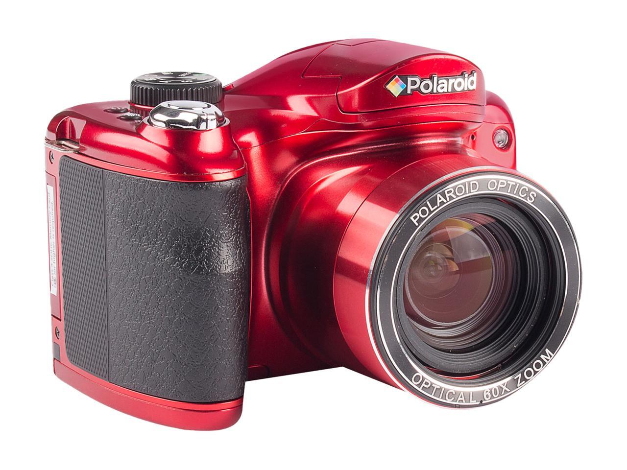 Polaroid Red 18.0 MP Digital Camera - Newegg.com