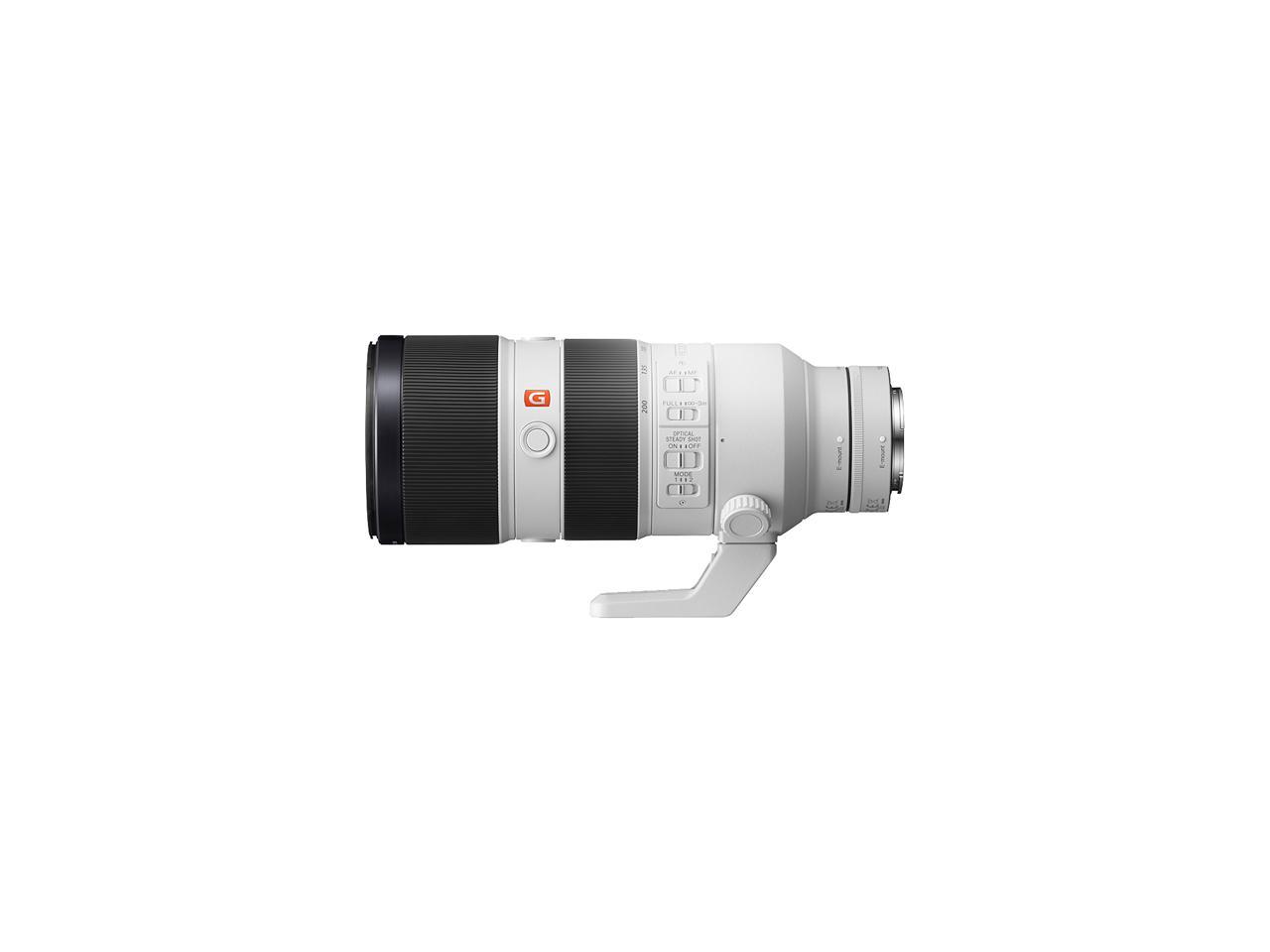 Sony SEL70200GM FE 70-200mm f/2.8 GM OSS Lens White - Newegg.com