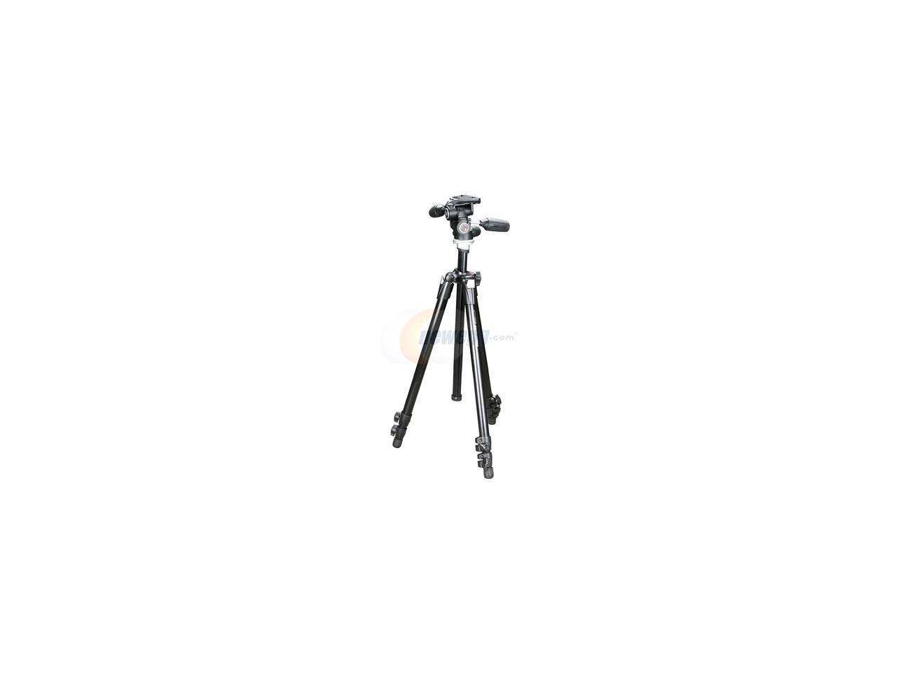 Manfrotto 055XDB, 804RC2 Tripod Kit with 3 Way Photo Head - Newegg.com