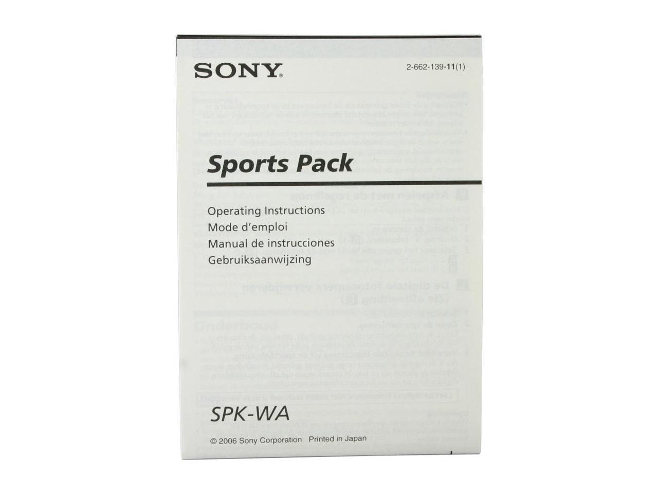 SONY SPK-WA Marine Sports Pack for DSC-W30/W40/W50/W70 - Newegg.com