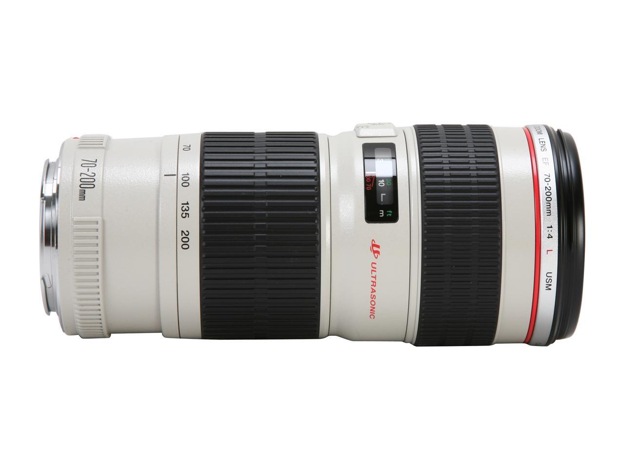Canon EF 70-200mm f/4L USM Telephoto Zoom Lens - Newegg.com