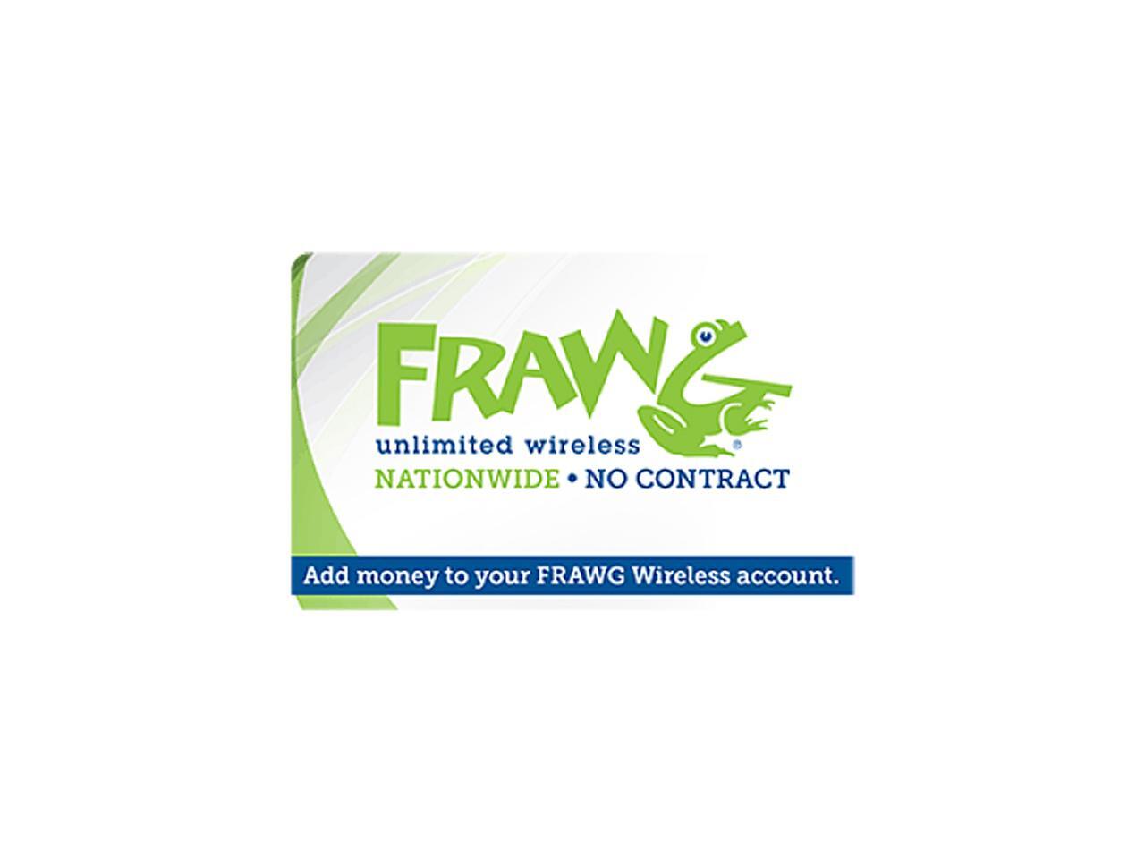 nTelos Frawg Wireless $10 Refill Card (Email Delivery) - Newegg.com
