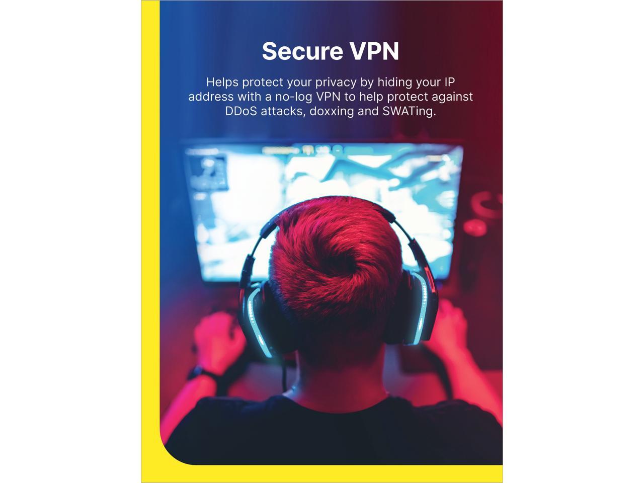 Norton 360 for Gamers for up to 3 Devices (2024 Ready), 13 Month ...