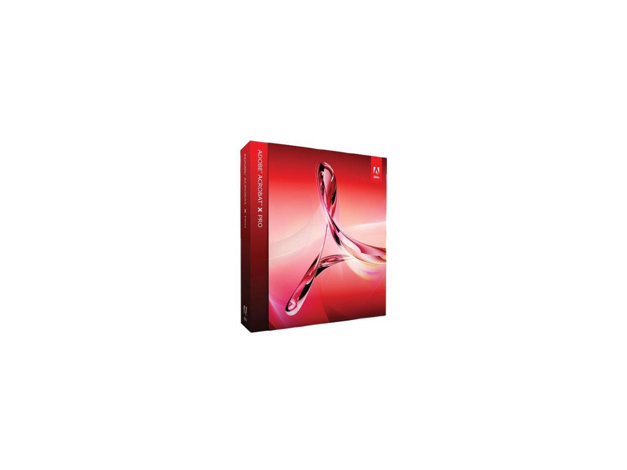 Adobe Acrobat X Professional Upgrade for Mac - Newegg.com