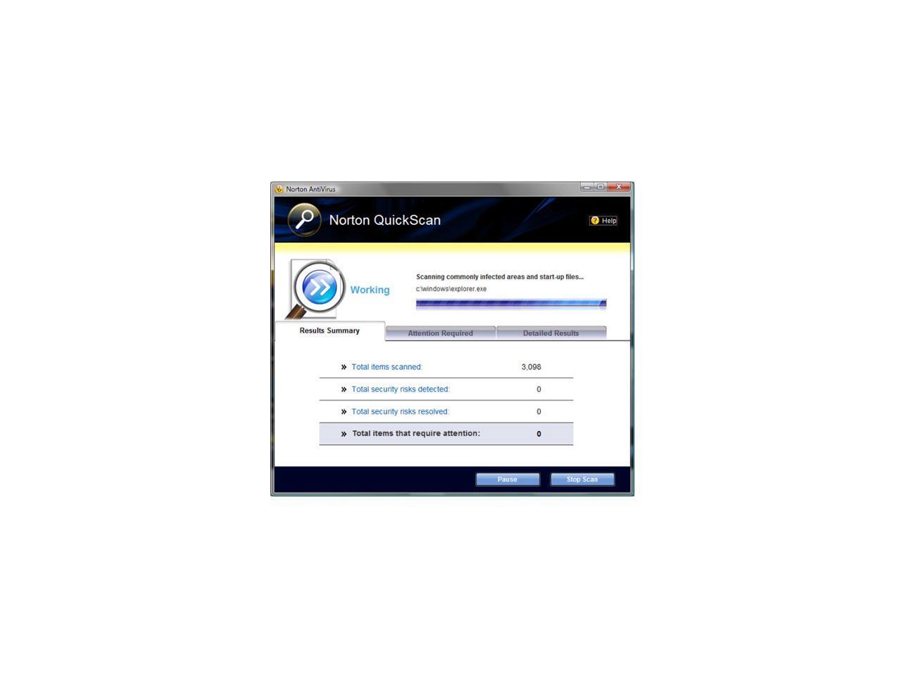 Symantec Norton AntiVirus 2009 - 1 User - Small box - Newegg.com