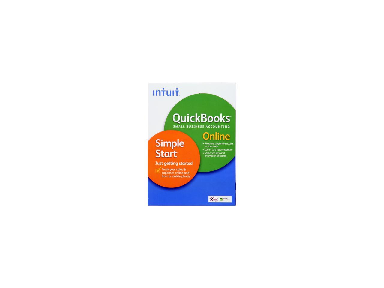 Intuit QuickBooks Online Simple Start - Newegg.com