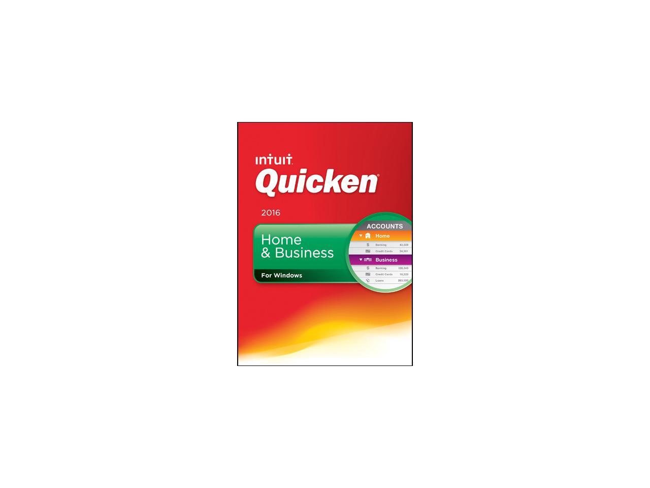 Intuit Quicken Home & Business 2016 - Newegg.com