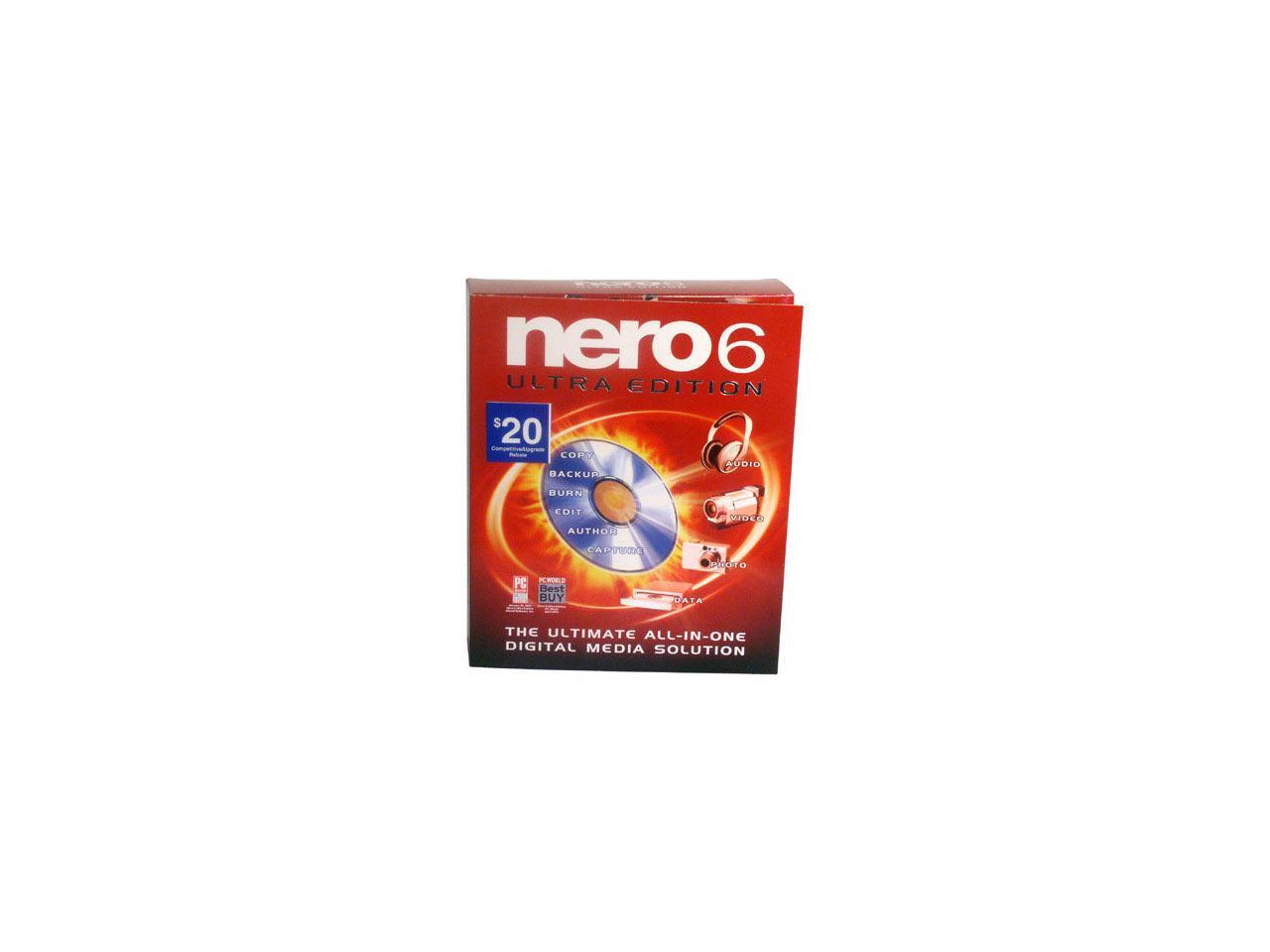 Nero Nero 6 Ultra Edition, All-In-One Digital Media Solution V6.3 ...
