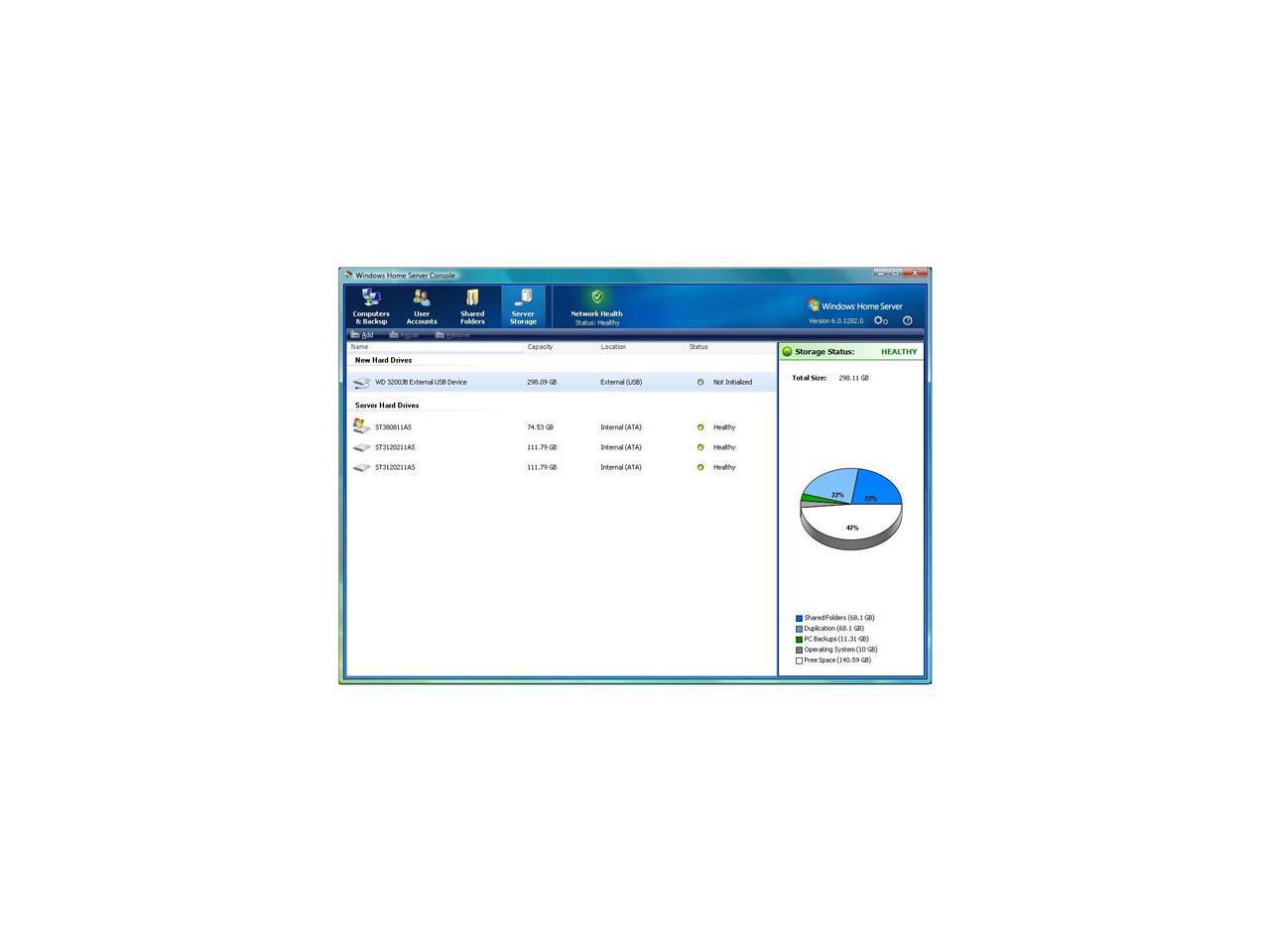Microsoft Windows Home Server 32 Bit 1 Pack (Power pack 1) - Newegg.com