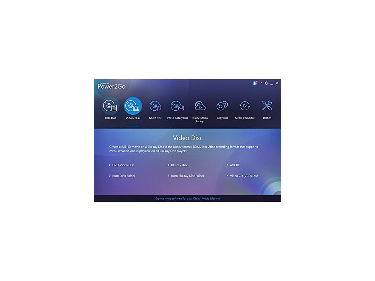 CyberLink Power2Go 11 Platinum - Newegg.com