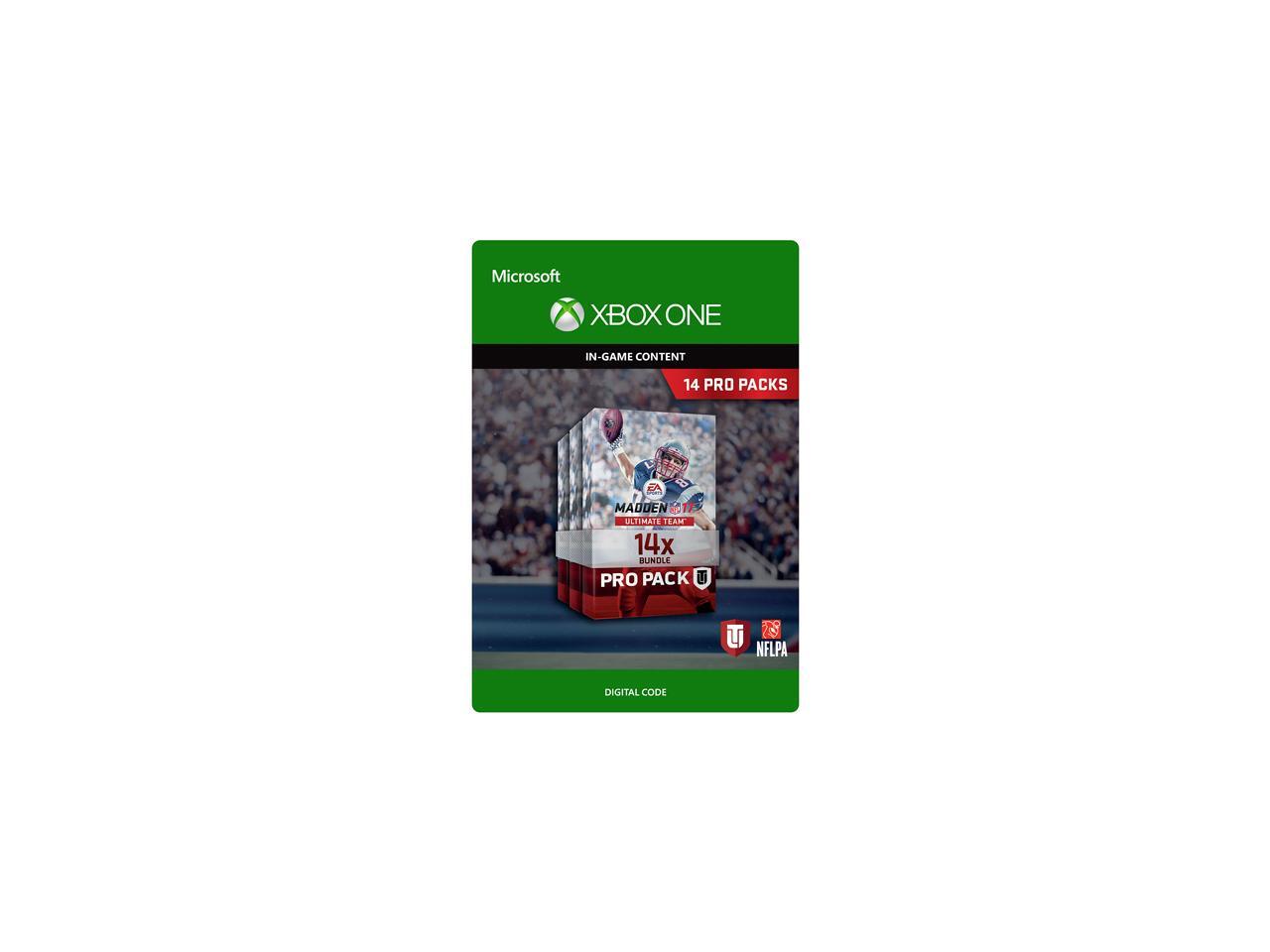 Madden NFL 17: 14 Pro Pack Bundle Xbox One [Digital Code] - Newegg.com
