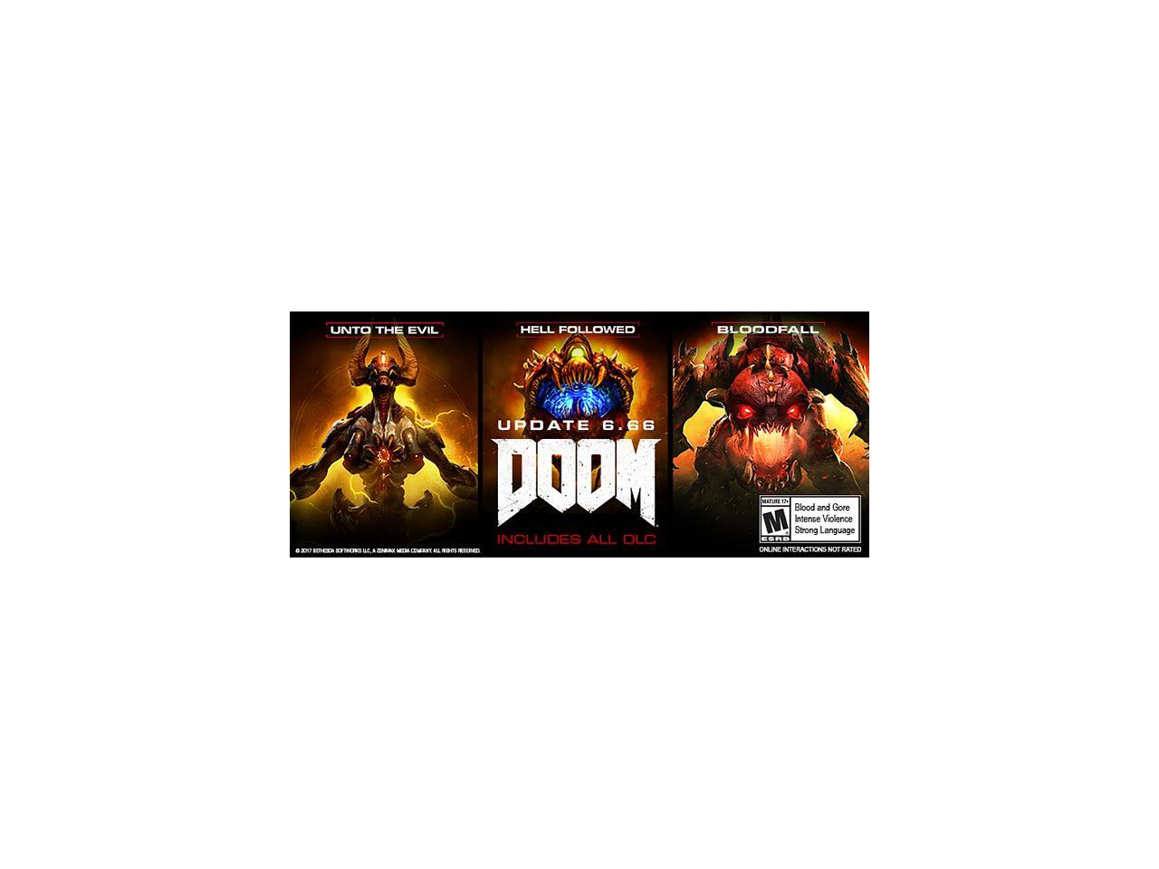 DOOM - Includes All DLC Xbox One [Digital Code] - Newegg.com