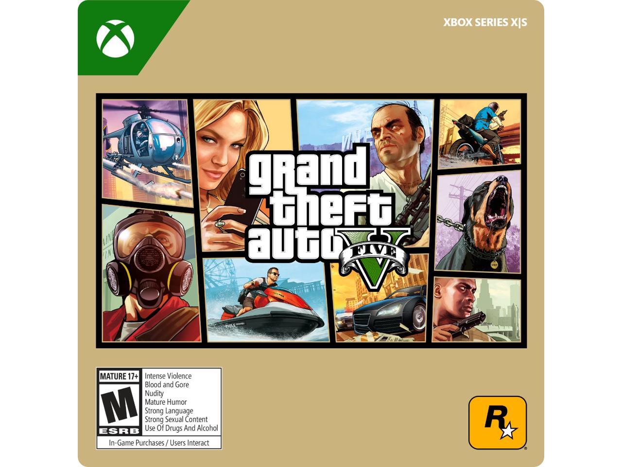 Grand Theft Auto V Xbox Series X|S [Digital Code] - Newegg.com