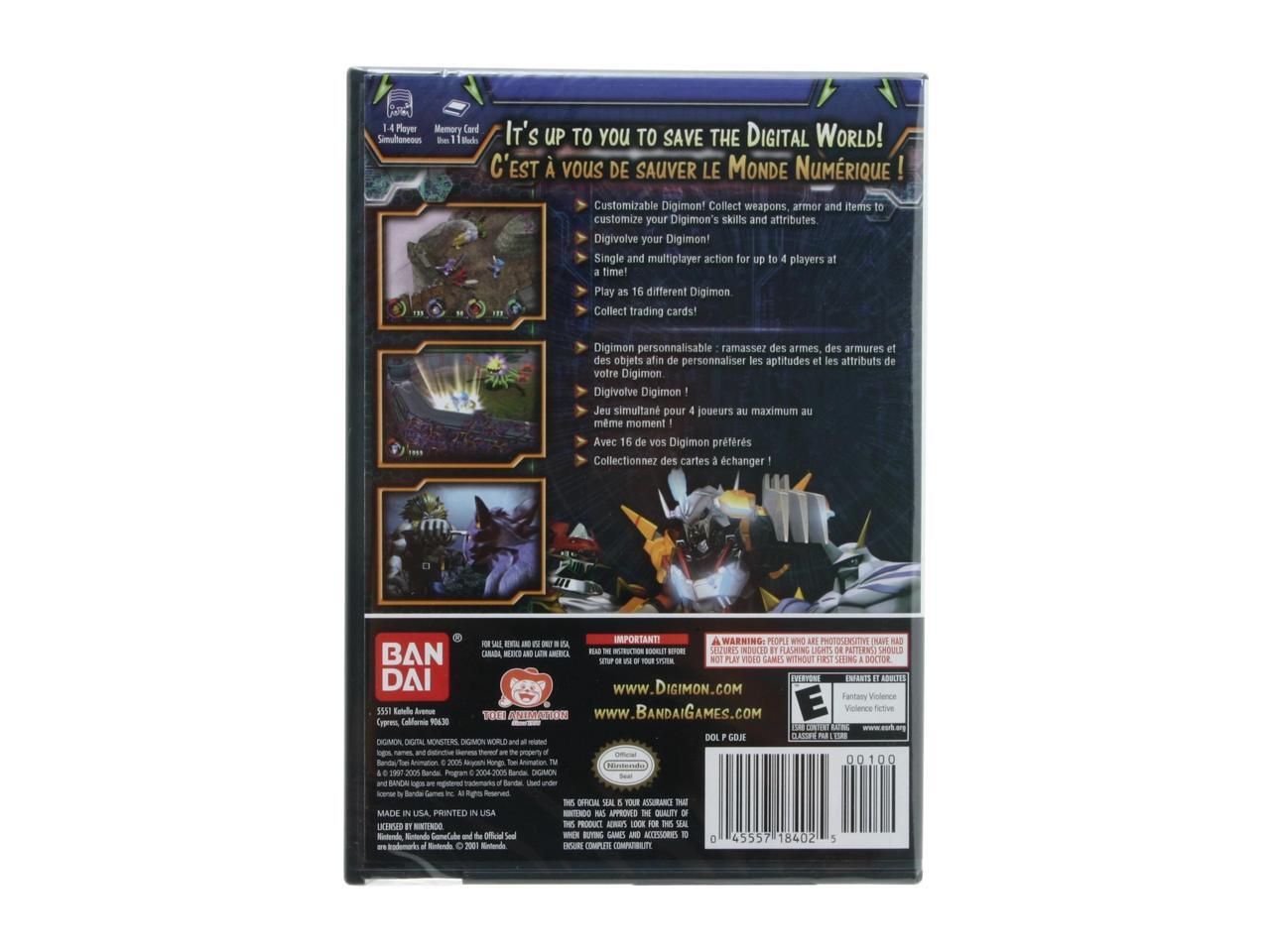 Digimon World 4 Game Cube game BANDAI - Newegg.com