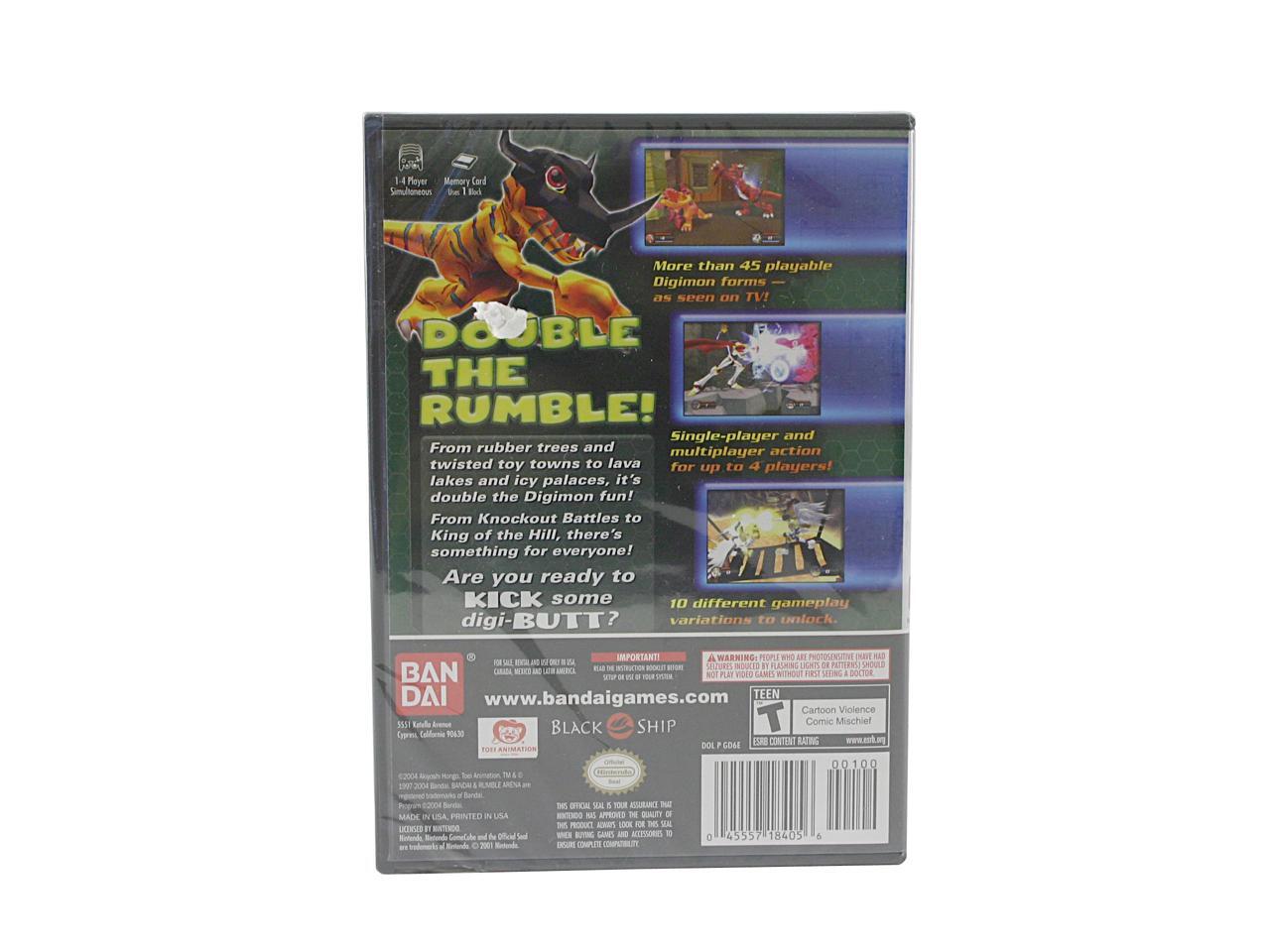 Digimon Rumble Arena 2 Game Cube Game BANDAI - Newegg.com
