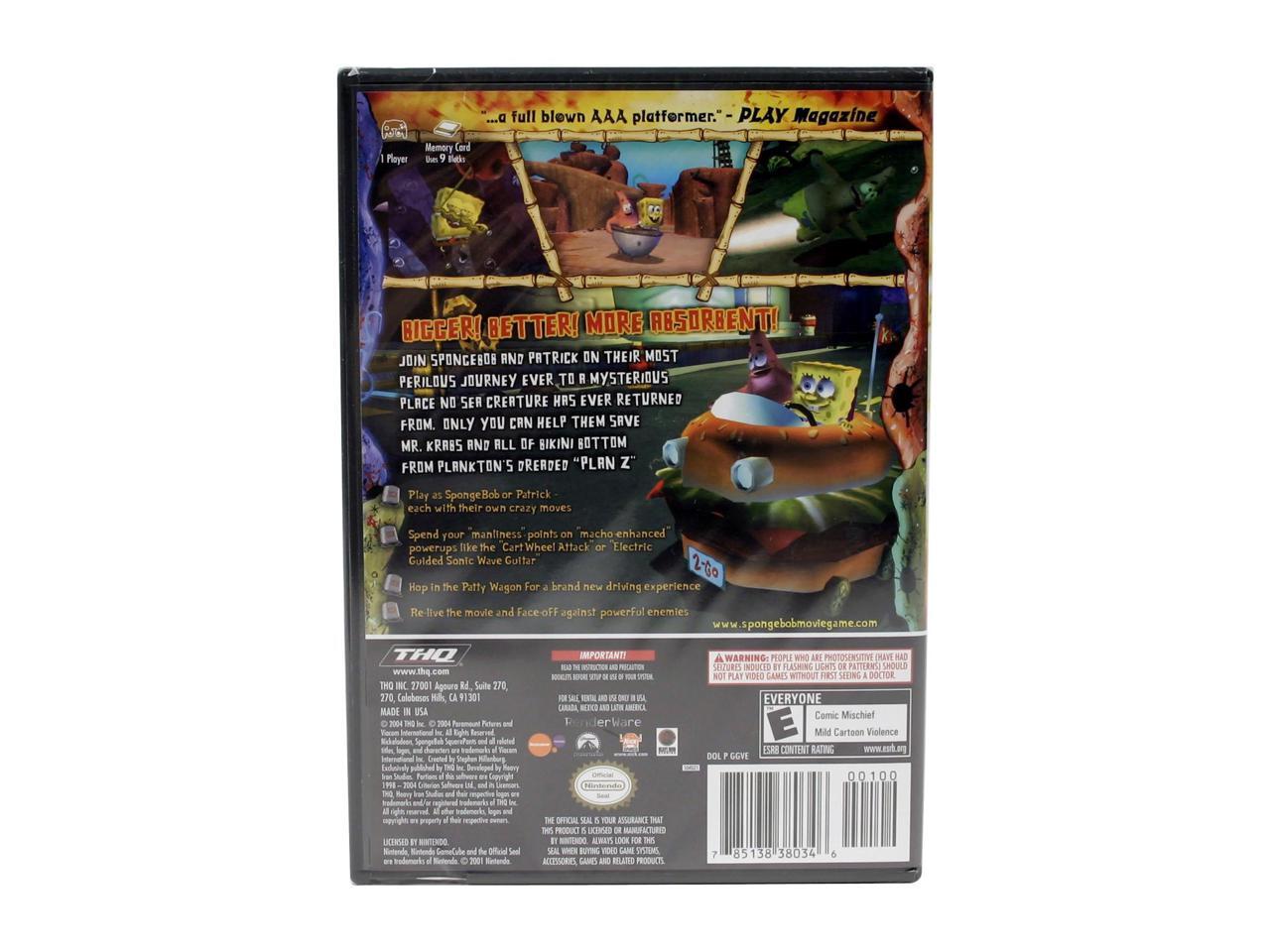 The SpongeBob SquarePants Movie Game Cube Game THQ - Newegg.com