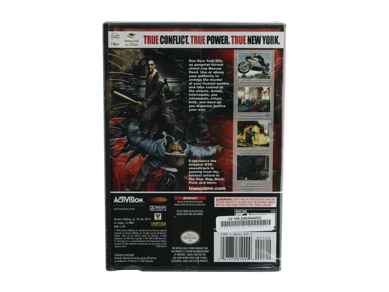 True Crime: New York City Game Cube game Activision - Newegg.com
