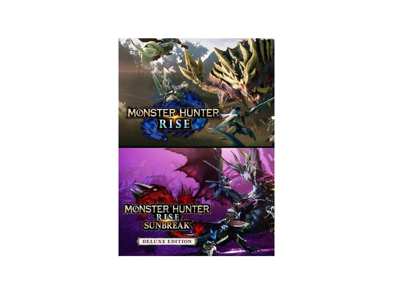 Monster Hunter Rise + Sunbreak Deluxe - PC [Online Game Code] - Newegg.com