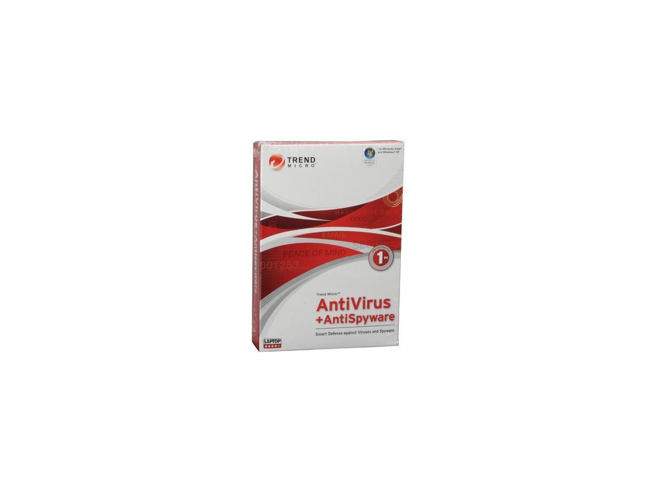TREND MICRO AntiVirus plus AntiSpyware 2009 - Mini box - Newegg.com