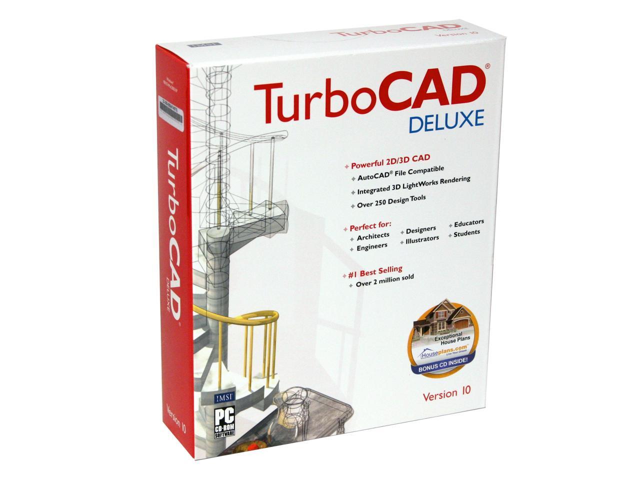 IMSI TurboCAD Deluxe version 10.2 - Newegg.com
