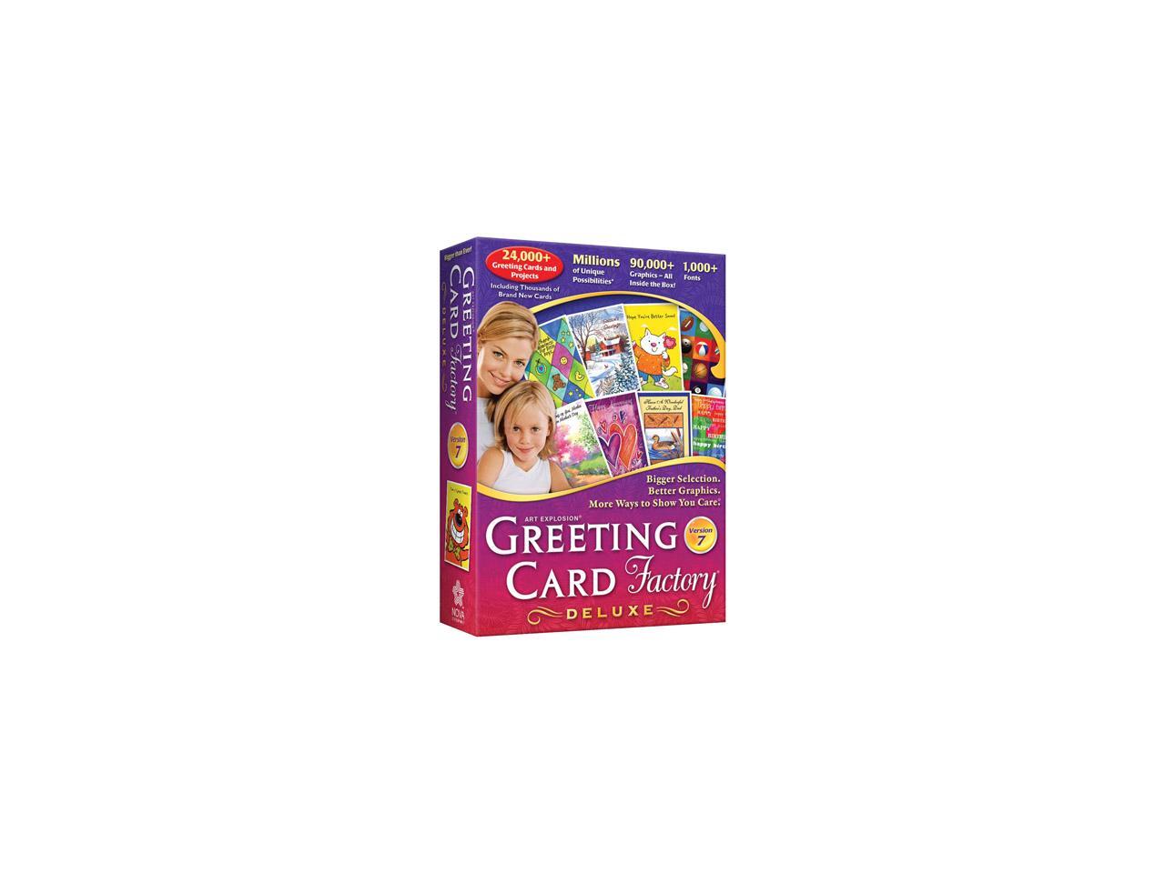 Nova Development Greeting Card Factory Deluxe 7.0 - Newegg.com