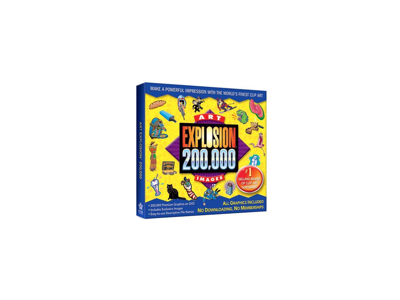 Nova Development Art Explosion 200,000 - Newegg.com