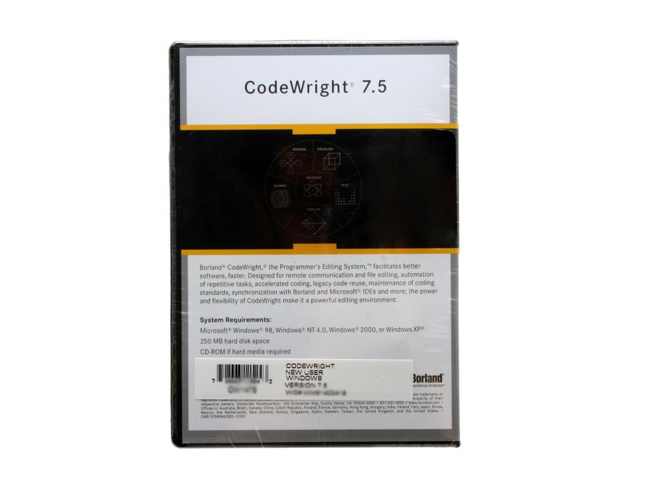 Borland Codewright 7.5 - Newegg.com