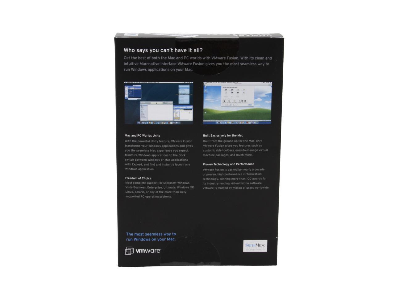 VMware Fusion (Old Version) - Newegg.com