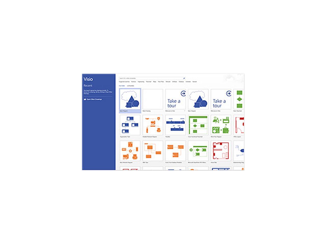 Microsoft Visio Standard 2013 - Download - 1 PC - Newegg.com