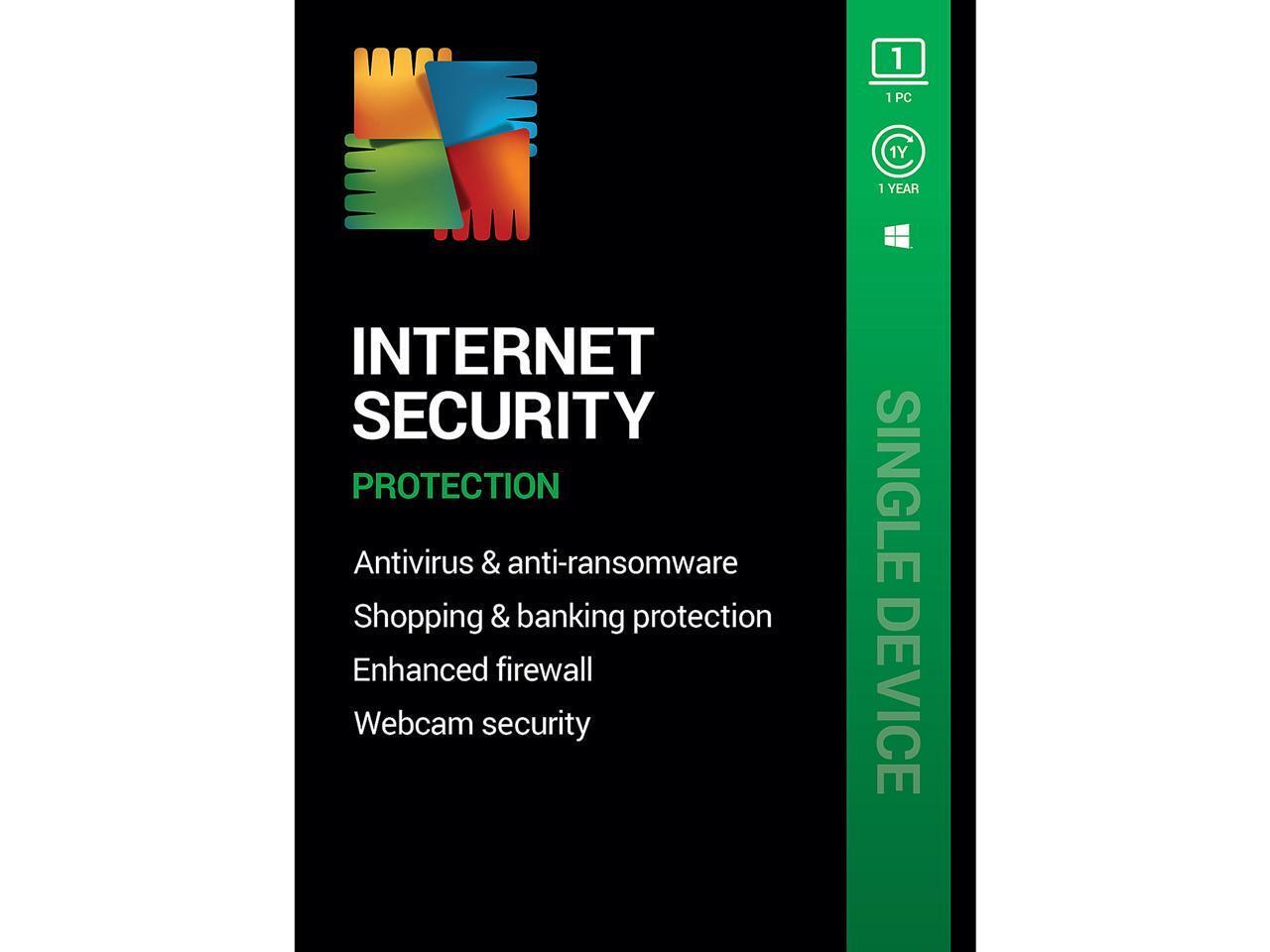 AVG Internet Security 2024, 1 PC / 1 Year - Download - Newegg.com